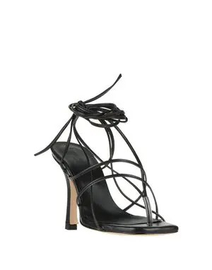 LUCA VALENTINI Lace-up Thong Sandals
