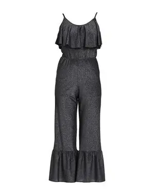 COTAZUR COTAZUR Jersey Lamé Jumpsuit Black
