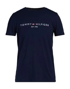 Tommy Hilfiger Tommy Logo T-shirt T-shirt Size Cotton - Navy
