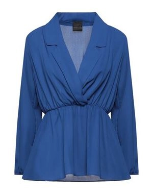 MARC ELLIS Peplum Top - Blue