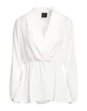 MARC ELLIS Peplum Top - White