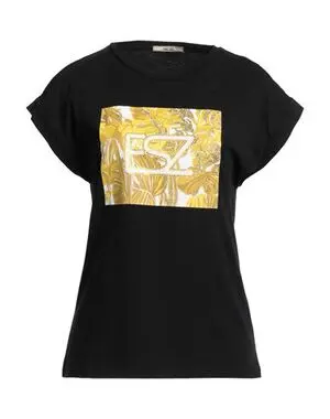 YES ZEE BY ESSENZA Printed T-shirt - Black