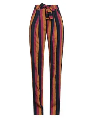 MICHAEL COAL Striped Straight-leg Pants