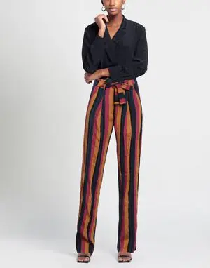 MICHAEL COAL Striped Straight-leg Pants
