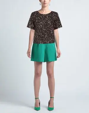 CARACTÈRE Sequin-embellished Tulle Top
