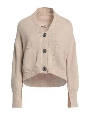 Alpha Studio Alpha Studio Wool & Alpaca Cardigan Beige