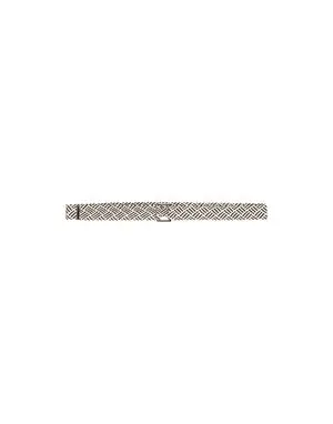 Alpha Studio Striped Belt