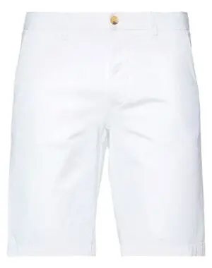 BLAUER. Bermuda Shorts White