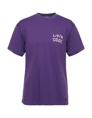 LIVINCOOL T-shirt Size Cotton - Purple