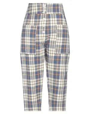 SOLOTRE Tartan Cotton Pants