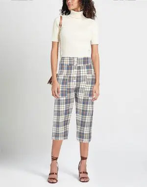 SOLOTRE Tartan Cotton Pants