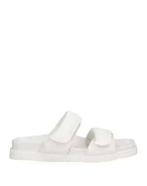 DOUCAL'S Leather Sandals - White