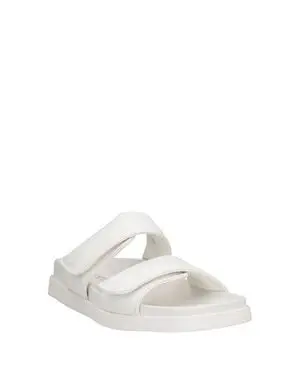 DOUCAL'S Leather Sandals - White