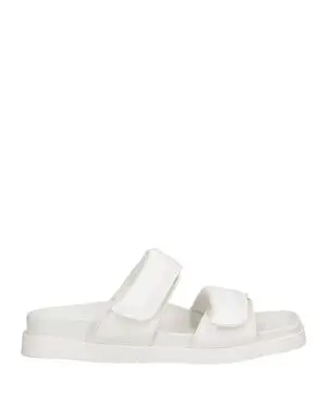 DOUCAL'S Leather Sandals - White