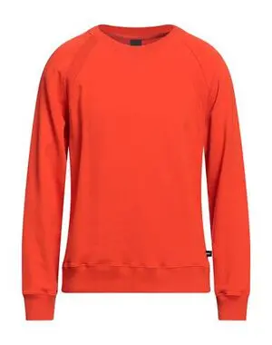 NOUMENO CONCEPT Cotton Fleece Sweatshirt - Orange