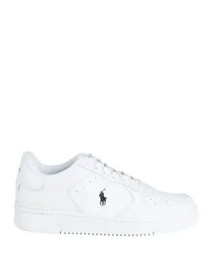 Polo Ralph Lauren Masters Court Leather Sneakers - White