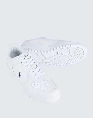 Polo Ralph Lauren Masters Court Leather Sneakers - White