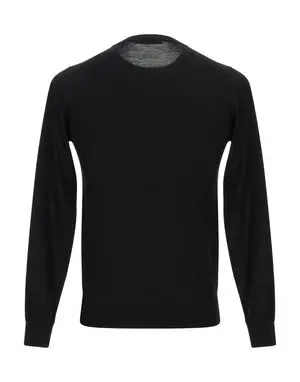 DANIELE ALESSANDRINI Wool Sweater - Black