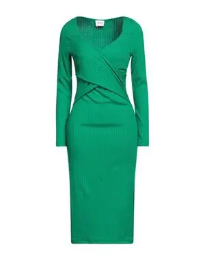 BERNA Midi Bodycon Dress - Green