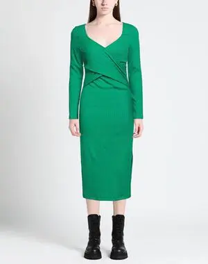 BERNA Midi Bodycon Dress - Green