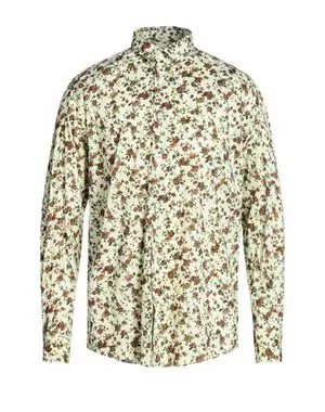 8 BY YOOX Printed Regular Shirt Shirt Size Cotton, Polyester