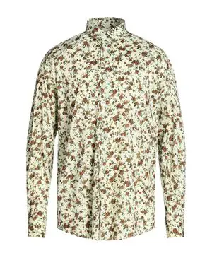 8 BY YOOX Printed Regular Shirt Shirt Size Cotton, Polyester