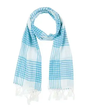 CC COLLECTION CORNELIANI Scarf Cotton - Blue
