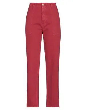 PLEASE Straight-leg Jeans - Red