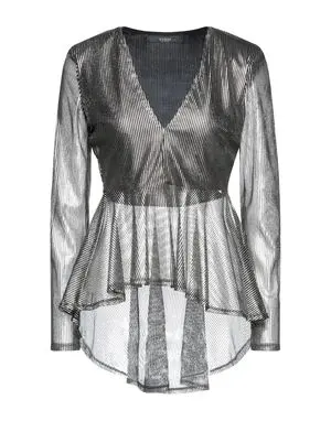 Guess Tulle Metallic Top