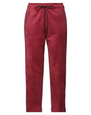 SILVIAN HEACH Suede-effect Trousers