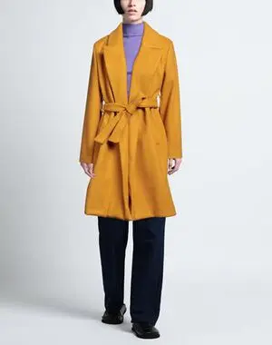 VANESSA SCOTT Belted Single-breasted Coat