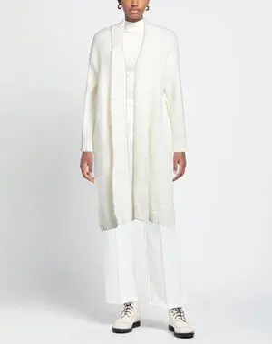 VICOLO Mohair Blend Cardigan - Off White