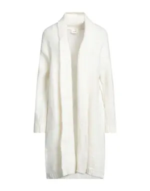 VICOLO Mohair Blend Cardigan - Off White