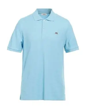 Sandro Polo Shirt Size Cotton, Elastane, Polyester - Blue