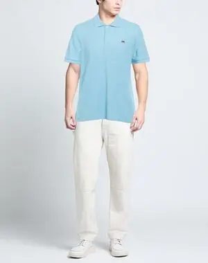 Sandro Polo Shirt Size Cotton, Elastane, Polyester - Blue