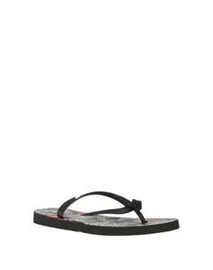 Philipp Plein Thong Sandals - Black
