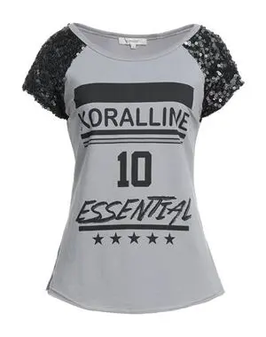 KORALLINE T-shirt With Sequins And Brand Logo