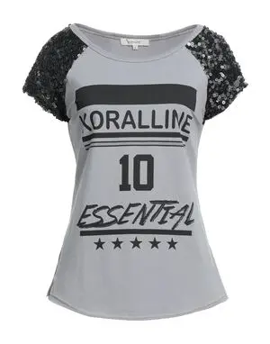 KORALLINE T-shirt With Sequins And Brand Logo