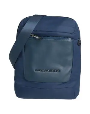 PIQUADRO Cross-body Bag Cow Leather, Eva Nylon, Polyester, Metal