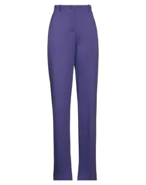 SUOLI Wide Leg Viscose Blend Pants