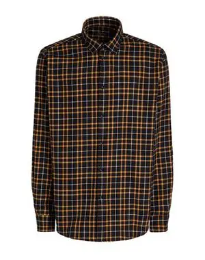 8 BY YOOX Cotton Flannel Shirt Shirt Size Cotton