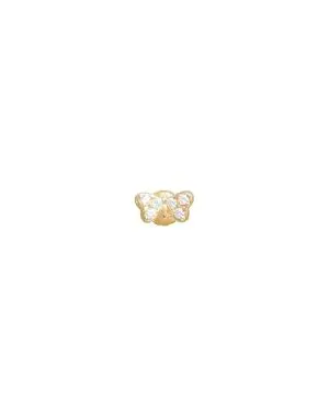 KURSHUNI Butterfly Single Stud Earring - Gold