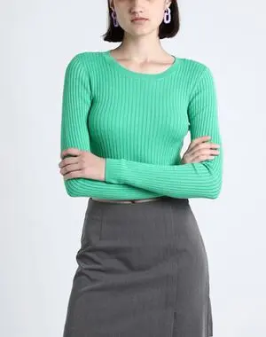 Only Sweater In Viscose And Nylon - Green