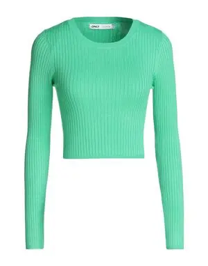 Only Sweater In Viscose And Nylon - Green