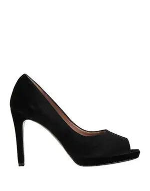 POLLINI Open-toe Pumps - Black