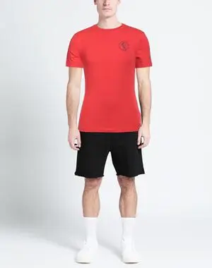 BIKKEMBERGS T-shirt Cotton, Elastane - Red