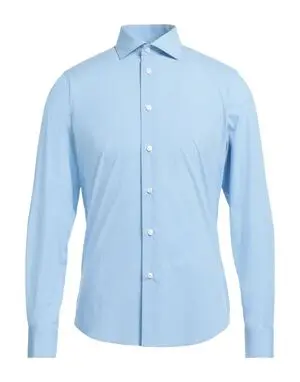 Roberto Cavalli Shirt Size Cotton, Elastane - Blue