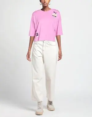 PUMA Brand Love Oversized Tee - Pink