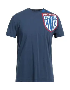 BIKKEMBERGS T-shirt Size Cotton, Elastane