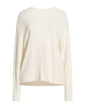 CARACTÈRE Knitted Sweater - White